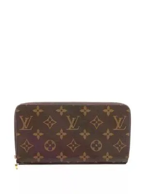 LOUIS VUITTON 2010s Zippy Monogram Wallet - Brown