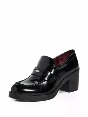 Tory Burch Logo-plaque Platform Loafers