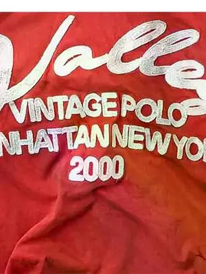 VALE FOREVER Logo-embroidered Long-sleeve T-shirt - Red