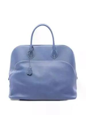 Hermès 2024 45 Bolide Relax Tote Bag - Blue