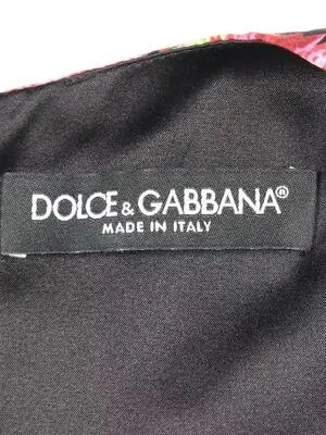 Dolce & Gabbana 2000s Floral-print Midi Dress