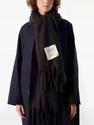 American Vintage Zinaco Fringed-edge Scarf