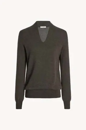 THE ROW Piro Sweater - Nut Brown