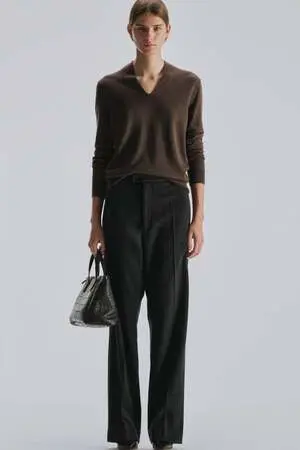 THE ROW Piro Sweater - Nut Brown