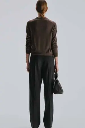 THE ROW Piro Sweater - Nut Brown