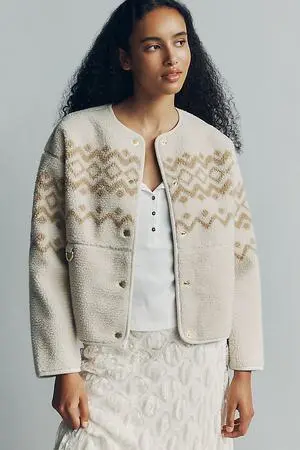 Barbour Ferrisdale Fleece Fair Isle Jacket