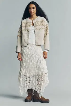 Barbour Ferrisdale Fleece Fair Isle Jacket