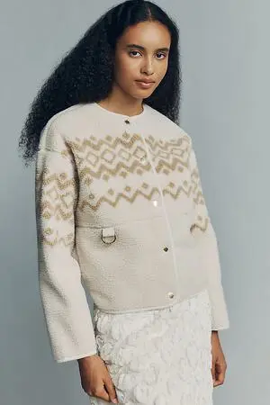 Barbour Ferrisdale Fleece Fair Isle Jacket