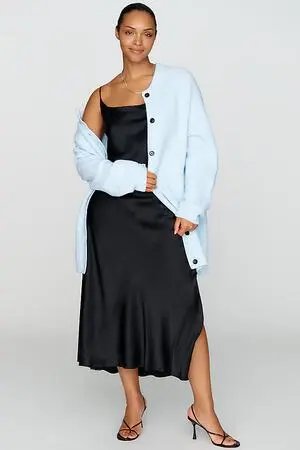 Anthropologie Maeve Wool Blend Overd Long Le Cardigan