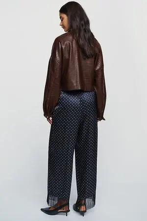 Anthropologie Sat Frged Pull On Pants