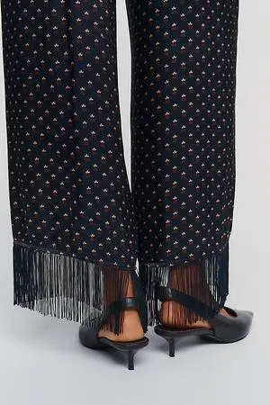 Anthropologie Sat Frged Pull On Pants