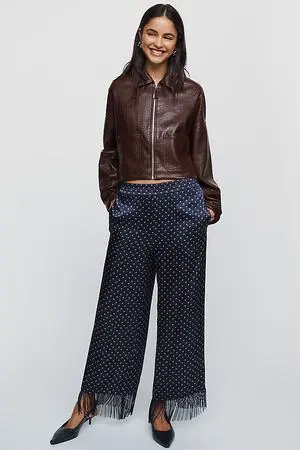 Anthropologie Sat Frged Pull On Pants