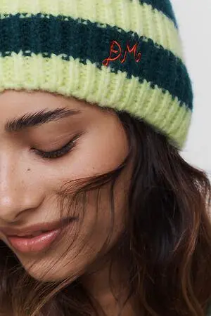 DAMSON MADDER Striped Beanie