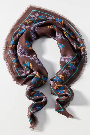 Vismaya Cashmere Silk Blend Hair Scarf Multi
