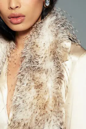 Anna Sui Faux Fur Scarf