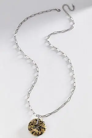 Anthropologie Pick Your Pendant Necklace Set - Silver