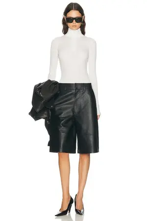 THE FRANKIE SHOP Sade Knit Zip Sweater