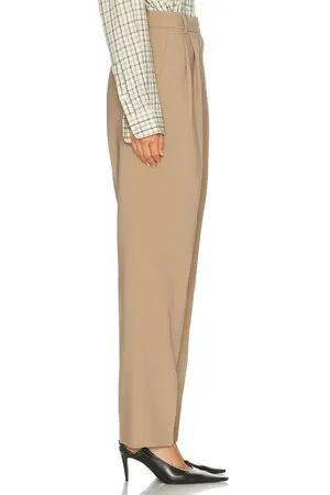THE FRANKIE SHOP Bea Suit Pant In Tan