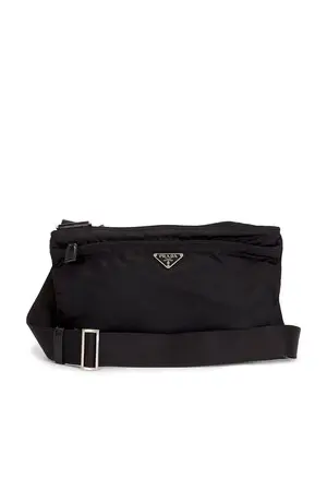 Prada Tessuto Flat Messenger Bag