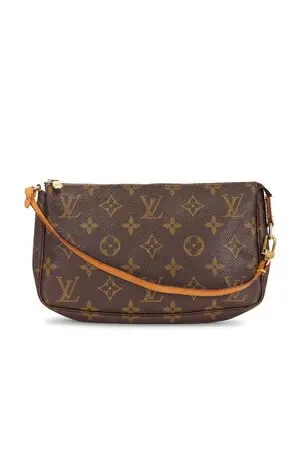 LOUIS VUITTON Monogram Pochette Accessoires Shoulder Bag - Brown