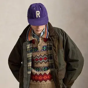 Ralph Lauren Patchwork Oilcloth Utility Jacket