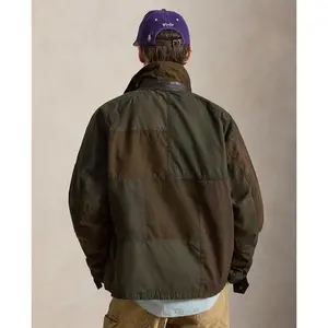 Ralph Lauren Patchwork Oilcloth Utility Jacket