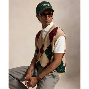 Ralph Lauren Big Fit Argyle Sweater Vest