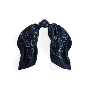 Ralph Lauren Handbag-print Silk Square Scarf