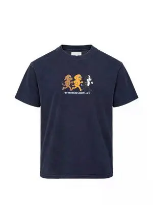 THISISNEVERTHAT Dogs Graphic-print T-shirt - Blue