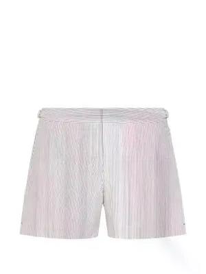 Orlebar Brown Bulldog Seersucker Swim Shorts - Red