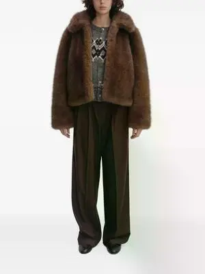 DUNST Fold-over Collar Coat