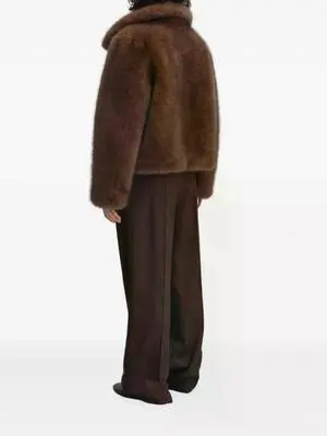 DUNST Fold-over Collar Coat