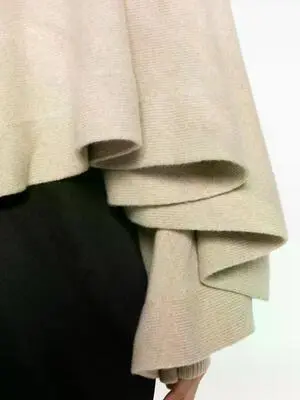 Jacquemus Fiocco Draped-sleeve Sweater