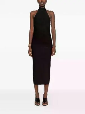 Retrofete Bandage Halterneck Dress