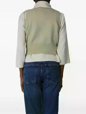 Extreme Cashmere Sleeveless Cardigan