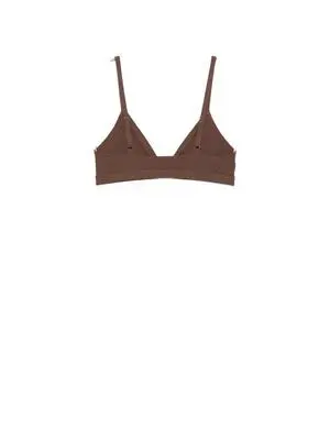 SKIMS Triangle Bralette - Brown