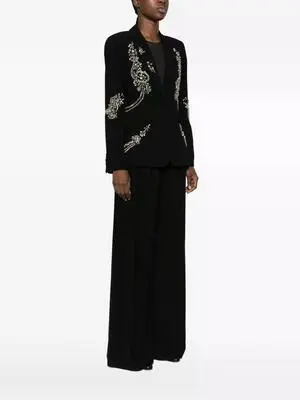 Cinq À Sept Crystal-embellished Blazer - Black