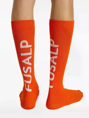 Fusalp Sock Pop Logo-jacquard Socks