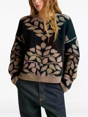 Momoni Berg Jacquard-knit Sweater