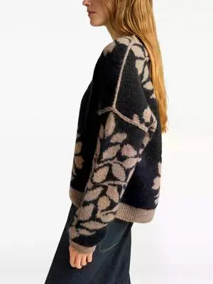 Momoni Berg Jacquard-knit Sweater