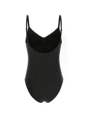 SKIMS Ruched Brief Bodysuit - Black
