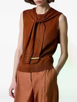 Paul Smith Merino-wool Blend Knitted Vest