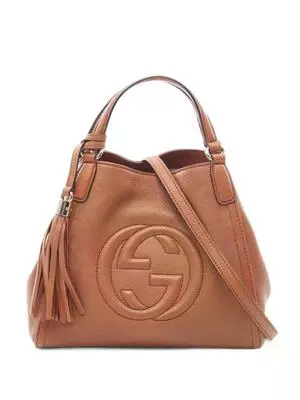 Gucci 2010s Soho Interlocking G Handbag