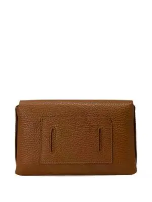ZANELLATO Small Lettera® Daily Twist-lock Clutch Bag - Brown