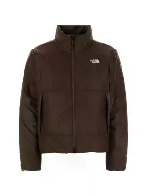 The North Face Padded Logo-print Jacket - Brown