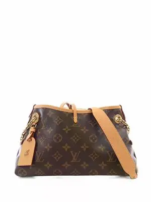 LOUIS VUITTON 2021-2026 Monogram Carryall Bb Satchel - Brown