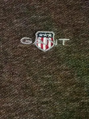 Gant Logo-embroidered Crew-neck Sweater