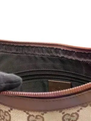 Gucci 2000s Gg Canvas Shoulder Bag