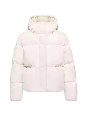 Moncler Enigme Hooded Chenille Short Down Jacket