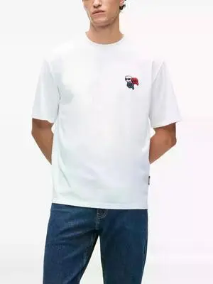Karl Lagerfeld Ikon Trio T-shirt - White